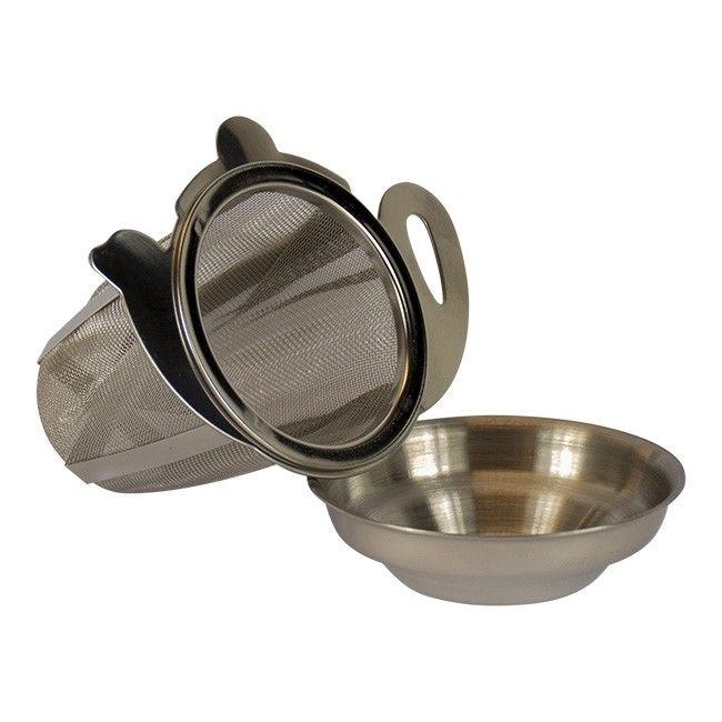 Theefilter met onderschaaltje | Losse thee drinken Tea4You